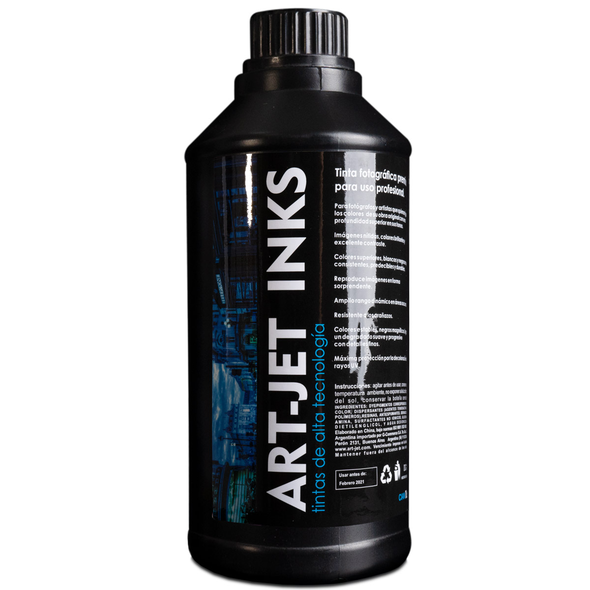 TINTA FOTOGRAFICA LINEA PROFESIONAL DYE CIAN X 1 LITRO ART-JET | INNOA