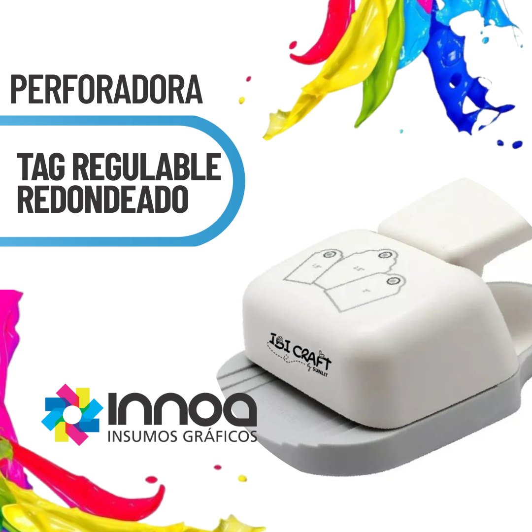 PERFORADORA PARA TAG REGULABLE REDONDEADO | INNOA